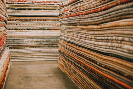 Navy Blue Rugs for Living Rooms | Esmaili Rugs